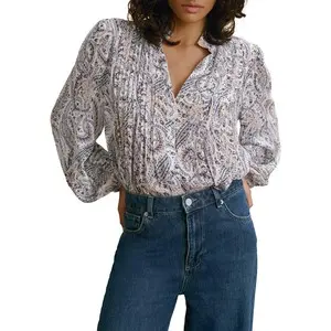 Mint Velvet Paisley Print Blouse