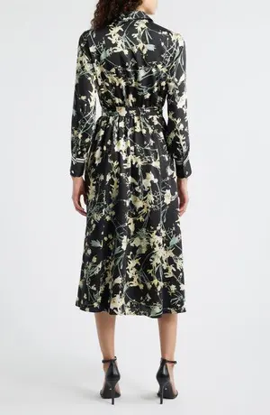 Anne Klein Floral Shirtdress