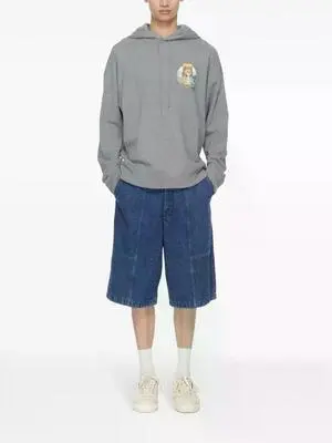 Maison Kitsuné Workwear Denim Shorts