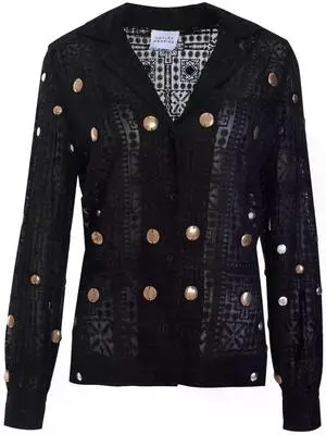 HAYLEY MENZIES Stud-embellished Shirt