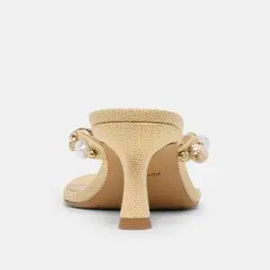 DOLCEVITA Daksie Beaded Thong Heels