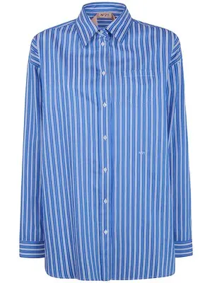 N.21 Striped Canvas Shirt