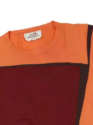 Hermès 2020s Panelled Crew-neck Sweater