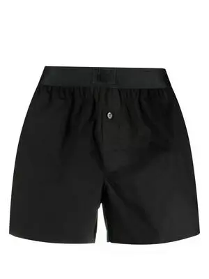 Vetements Logo-patch Swimming Shorts - Black