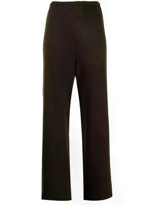16Arlington Mandrake Wide-leg Wool Trousers