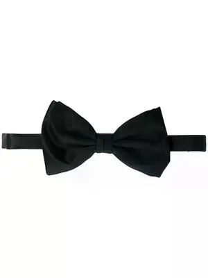 Brioni Satin Bow Tie - Black