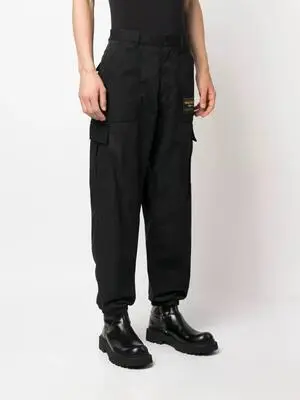 Moschino Logo-patch Cargo Trousers