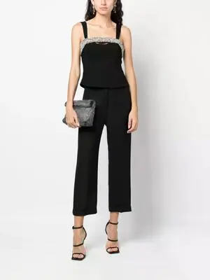 Simkhai Crystal-embellished Corset Top