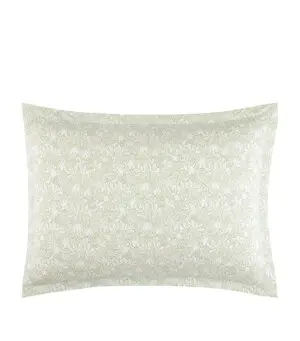 YVES DELORME Capri Amande Oxford Pillowcase - Green