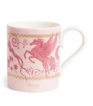 Harrods Bone China Menagerie Mug - Pink
