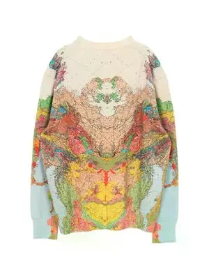 Burberry Map Print Sweater
