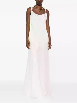 Alexander McQueen Sleeveless Maxi Dress - Pink