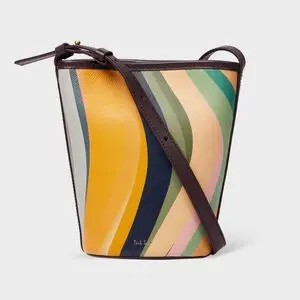 Paul Smith Leather 'swirl' Bucket Bag