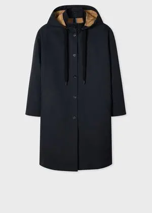 Paul Smith Cotton-blend Hooded Coat