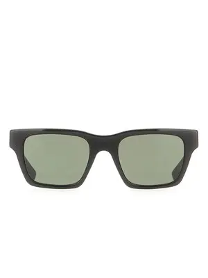 Gucci Rectangle Sunglasses - Black