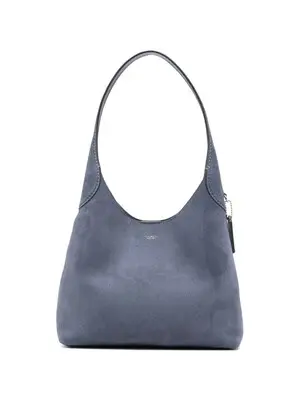 COACH Brooklyn 28 Suede Leather Shoulder Bag - Blue