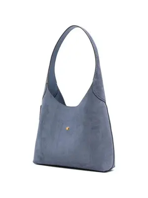 COACH Brooklyn 28 Suede Leather Shoulder Bag - Blue