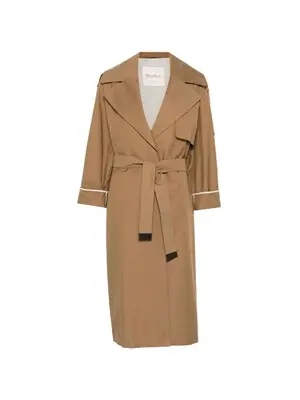 Max Mara Cotton Blend Trench Coat
