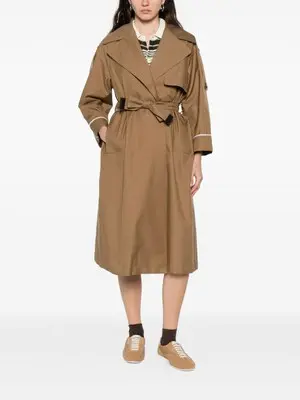 Max Mara Cotton Blend Trench Coat