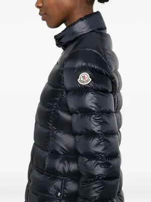 Moncler Genet Long Down Jacket - Blue
