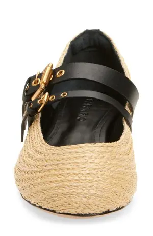 Farm Rio Raffia Ballet Flat