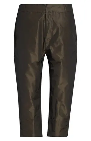 RENAISSANCE RENAISSANCE Sami Duchesse Satin Capri Pants