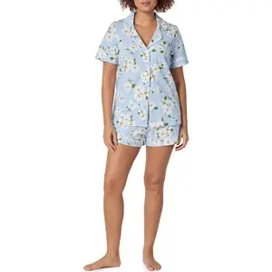 BEDHEAD PAJAMAS Stretch Cotton Jersey Pajamas - Magnolia Breeze