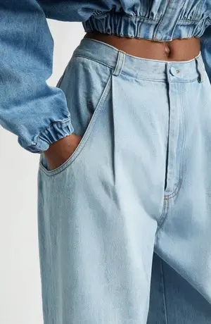 RENAISSANCE RENAISSANCE Nonstretch Wide Leg Jeans