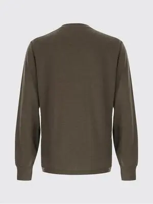 TOM FORD Lyocell And Cotton Long-sleeved Crew Neck Jumper - Brown
