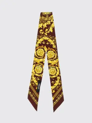 Versace Printed Neck Scarf - Red