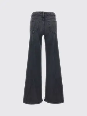 MOTHER Wide Leg Jeans - Black