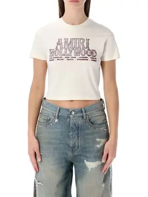 Amiri Off The Shoulder T-shirts For Women
