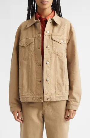 Marimekko Maridenim Murros Denim Trucker Jacket