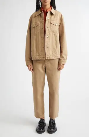 Marimekko Maridenim Murros Denim Trucker Jacket