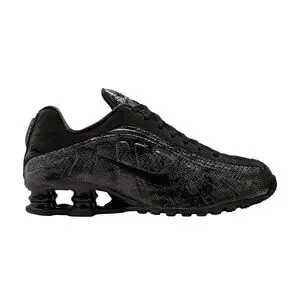 Nike Shox Z Sneakers With Snakeskin Print - Black