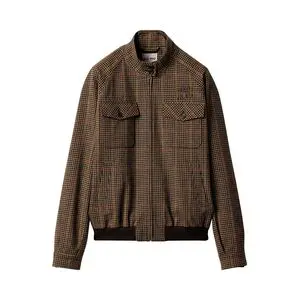 Miu Miu Houndstooth Blouson Jacket