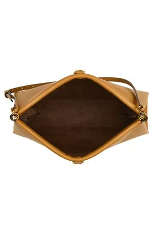 Etro Leather Clutch - Ochre