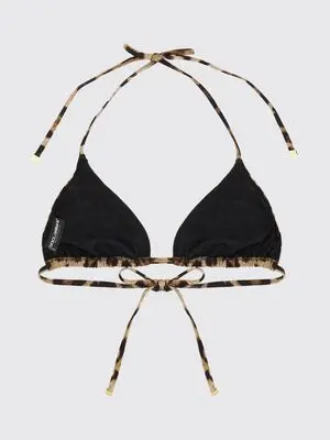 Dolce & Gabbana Leopard Print Bikini - Brown