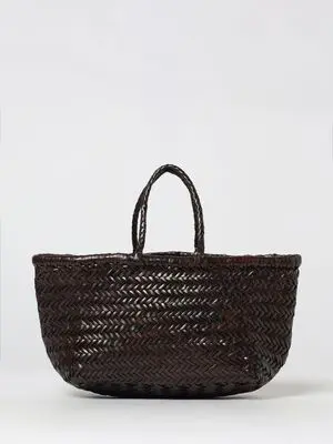 Dragon Diffusion Woven Handbag - Brown