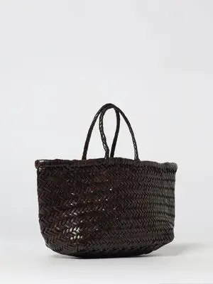 Dragon Diffusion Woven Handbag - Brown