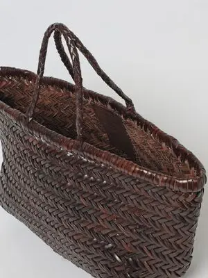 Dragon Diffusion Woven Handbag - Brown