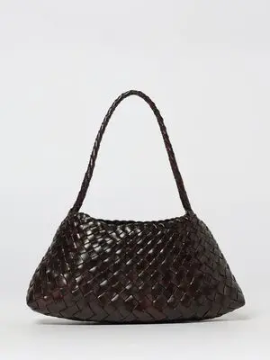 Dragon Diffusion Woven Shoulder Bag - Brown