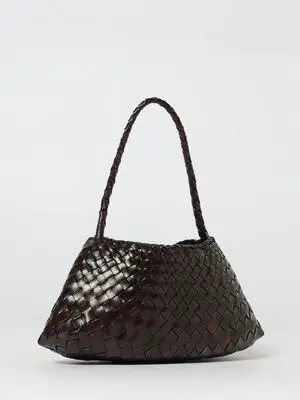 Dragon Diffusion Woven Shoulder Bag - Brown