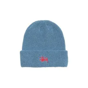 StÜssy Basic Cuff Beanie - Blue