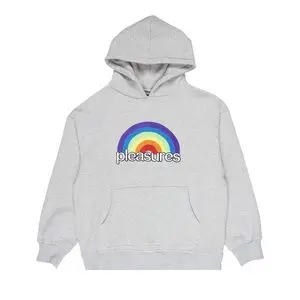 PLEASURES Hooded Pullover Sweatshirt