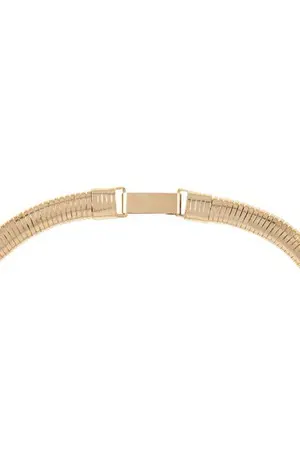 SUSAN CAPLAN 1990s Vintage Gold Plated Collar