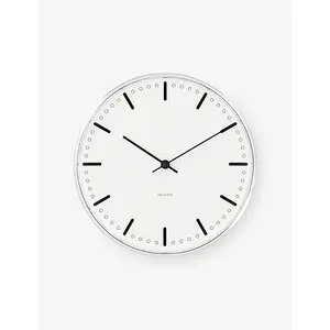 ARNE JACOBSEN City Hall Wall Clock 29cm - White