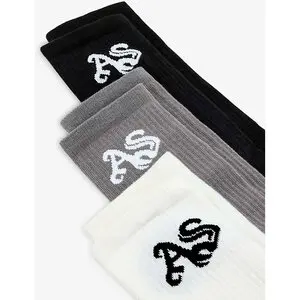 ALLSAINTS Gothic 3-pack Cotton Socks