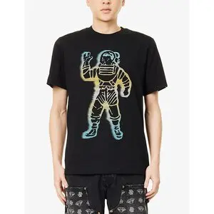 BILLIONAIRE BOYS CLUB Speed Standing Astro Crewneck Cotton-jersey T-shirt - Black