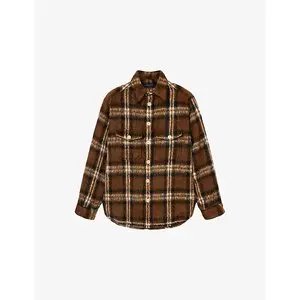 ALLSAINTS Royodo Checked Woven Shirt Xxl